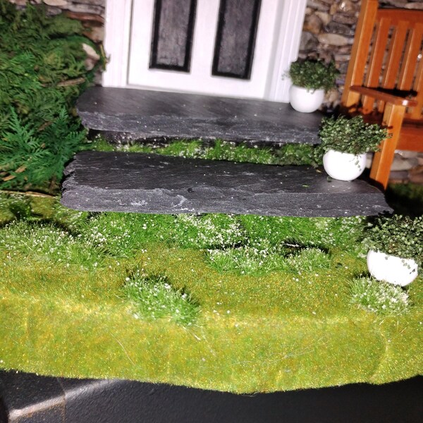 Miniature Plant Greenhouse Terrarium, Dollhouse Decor, Garden Box ...