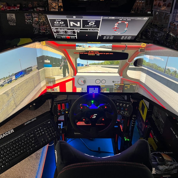 Superflag - Sim Racing LED Display - Iflag, Spoter, Rpm, Tire Temp ...