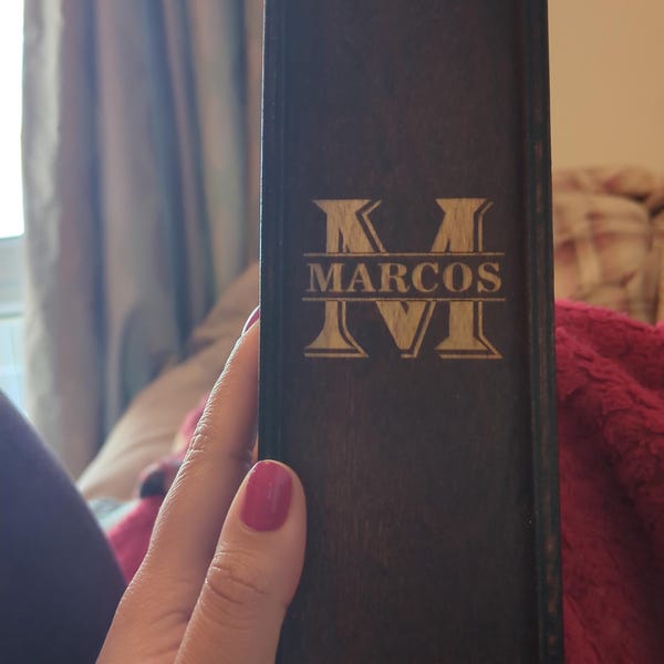 Personalized Groomsmen Gifts Box, Engraved Wooden Box for Wedding, Best ...