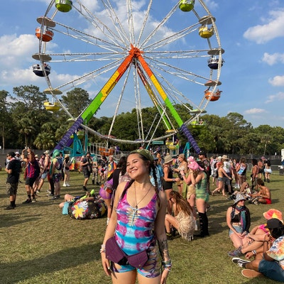 Electric Daisy Braided Romper / Tie Dye Romper / Braided Romper/catsuit ...