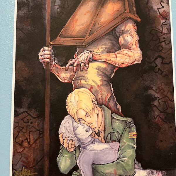 Silent Hill 2 Pyramid Head Poster Print - Etsy