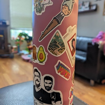 Paintbrush Sticker Cute Sticker Paint Brush Sticker Art - Etsy