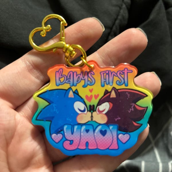 Sonadow Yaoi Acrylic Keychain / Sticker - Etsy