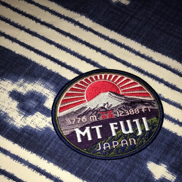 Mt Fuji Japan Patch - Etsy