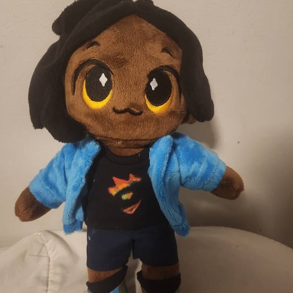 Custom Chibi Doll Plushie With Outfit - Any Character! - 10” - Etsy