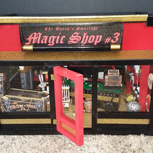 Diorama Kit, General Store Diorama Kit, Miniature Display Box Kit, Room ...