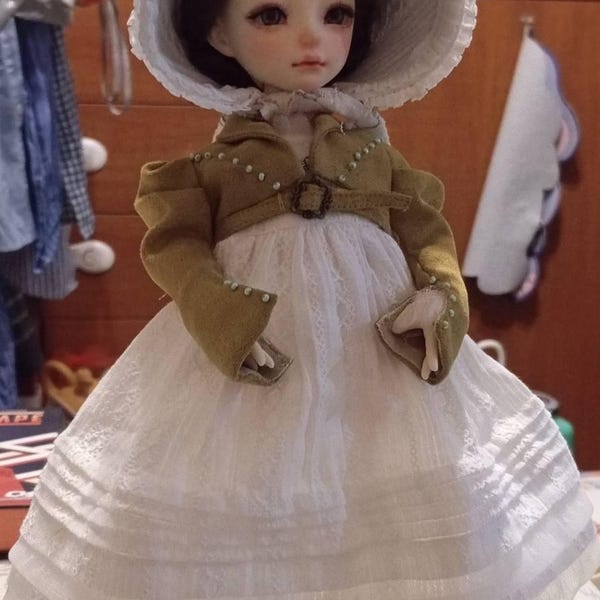 Custom Bjd Clothes,black Maid Dress for 1/4 1/3 Bjd Doll/big Girl Doll ...