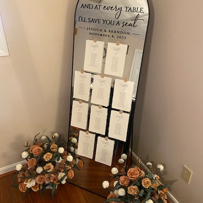 Wedding Seating Chart Header We're so Glad You're Here Your Seat Awaits ...