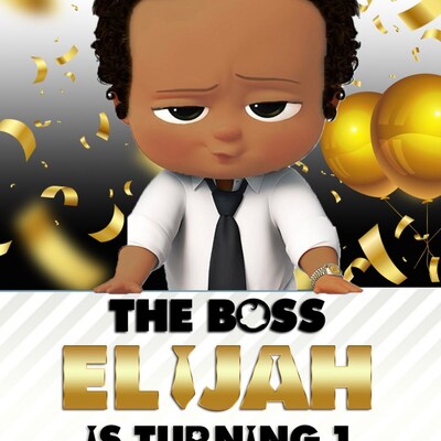 Boss Baby Chip Bag, Digital Chip Bag, Printable Baby Boss Chips, Baby ...