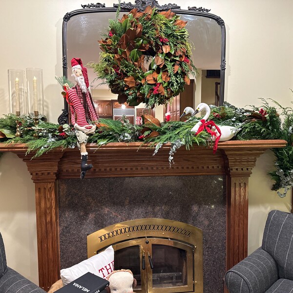 Fall Corn Shuck Wreath - Thanksgiving Corn Shuck Wreath - Farmhouse ...