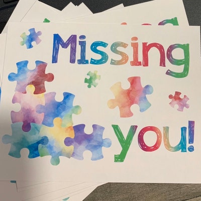 Postcard for Students Note From Teacher Happy Mail From Teacher School ...