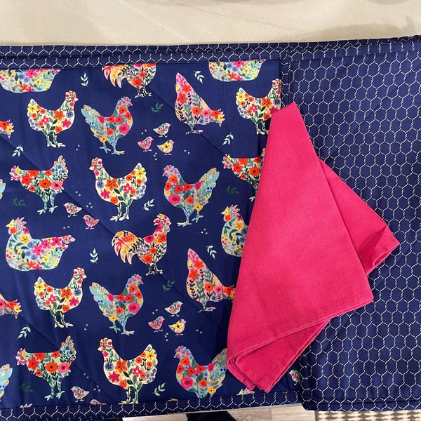 Summertime Scrappy Quilted Double-sided Table Runner - Etsy