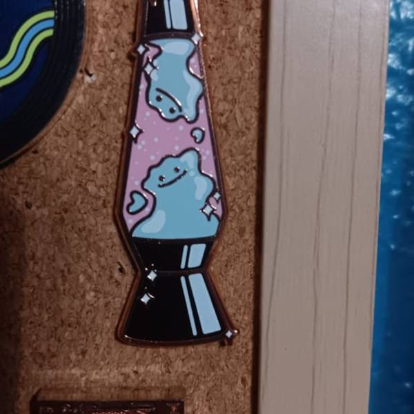Ditto Lava Lamp Enamel Pin - Etsy