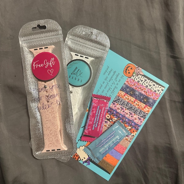 Pink and Blue Splatter Watch Band 38mm 40mm 41mm 42mm 44mm 45mm S/M M/L ...