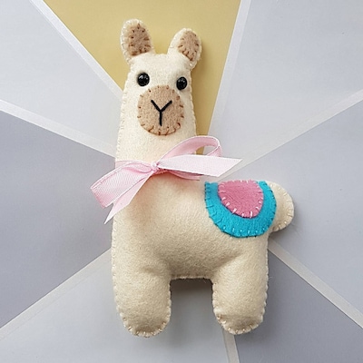 Felt Llama Softie Toy Sewing Pattern Tutorial PDF E PATTERN - Etsy
