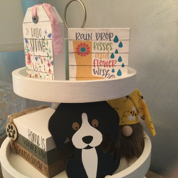 Disney Inspired Mickey Mouse Tiered Tray Decor, Disney Tiered Tray ...