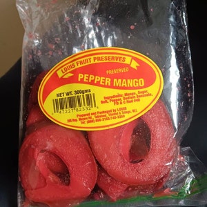 Hot Green Mango Chow 300g / Trini Snack / Spicy Mango / Preserves - Etsy