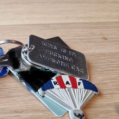 Gift for Teen Gift for Moped Rider, New Driver Keyring Vespa Mods ...