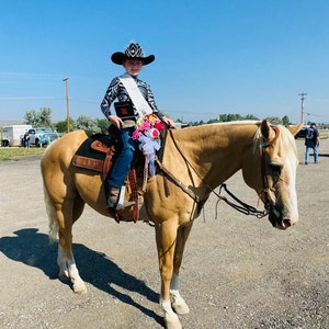 Leadline Set Colors Zip Shirt Collar Western Pleasure Rail | Etsy