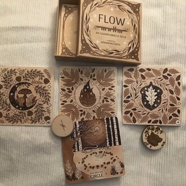 Flow an Ogham Oracle Deck 1st Edition - Etsy
