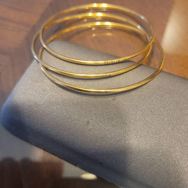 18K Gold-filled Heart Pendant Necklace | Toggle Clasp Necklace | Gold ...