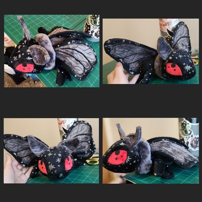 Moth & Butterfly Plush Sewing Pattern .pdf Tutorial Luna Monarch Poodle ...