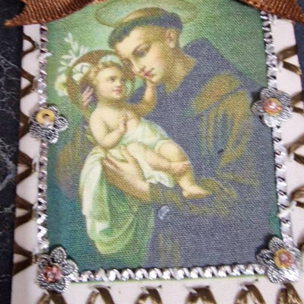 LA SANTISIMA TRINIDAD . Escapularios - Etsy España