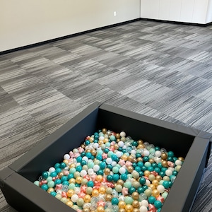 Balls for Ballpit, 36 Colors 2,76 7 Cm, Plastic Balls, Non-toxic, Soft ...