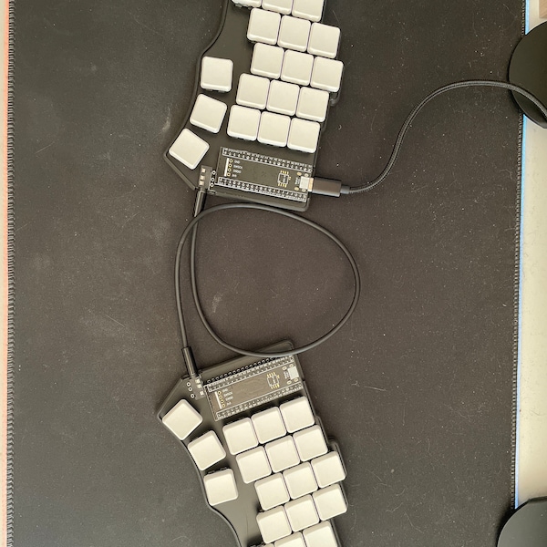 Pre-soldered Cantor 42 Keys Diodeless Choc / Chocolate Low Profile ...