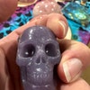 Skullis Crystal Skull, 5.1 Ocean Jasper Geode Hand Carved Crystal Skull ...