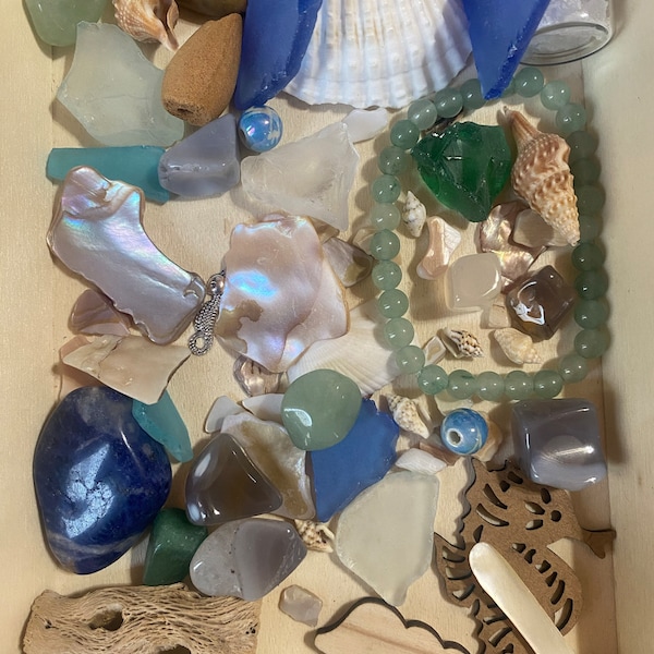 Sea Witch Confetti, Ocean Beach Themed Witch Trinkets & Crystals ...