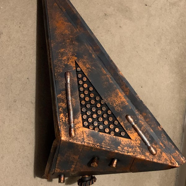 Japanese Samurai Oni Demon Blue Half Mask | FINISHED&PAINTED - Etsy