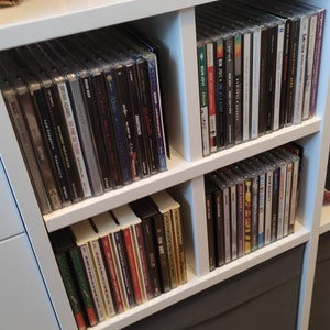 CD Insert Ikea Billy Shelf CD Compartment Shelf Cross | Etsy