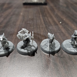 Gnome Warlock male or Female Miniatures RPG Minis DND D&D RPG Tabletop ...