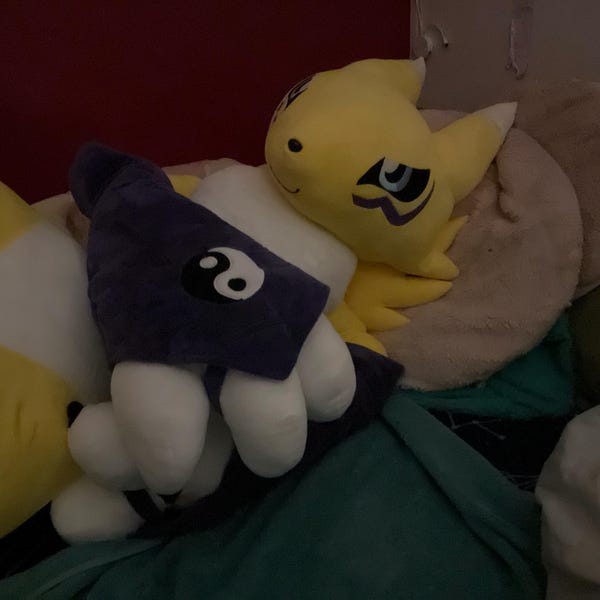 Renamon Custom Made Plush 79" - Etsy