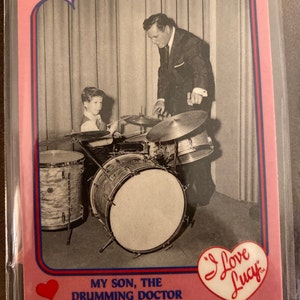 I Love Lucy Bookmarks Upcycled Trading Cards Handmade | Etsy