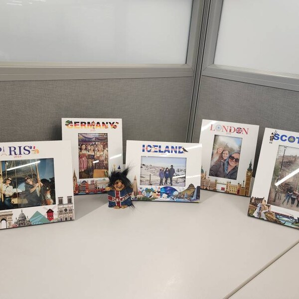 PERSONALIZED - Germany Picture Frame. Family Vacation, Couple Vacation ...