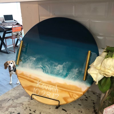 Beach Serving Tray - Etsy