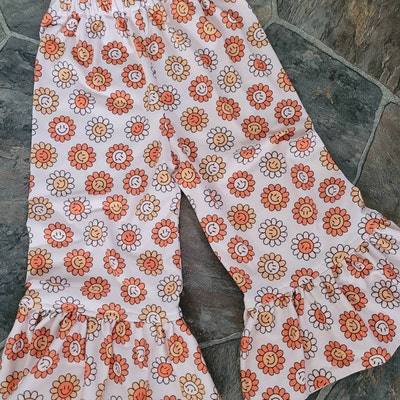 Ruffle Pants Pdf Sewing Pattern for Girls, Ruffle Pants Pattern for ...