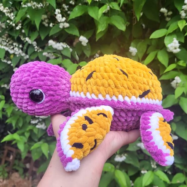 Fruit Turtle Crochet Pattern Bundle PDF Download, Beginner Friendly ...