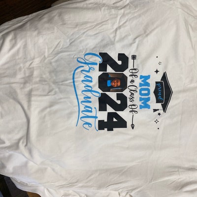 Proud of A Class of 2024 Graduation Shirt, Custom Graduation Tshirt ...