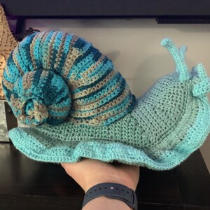 Add-on Round Snail Shell for Giant and Medium Snails Crochet Pattern by ...