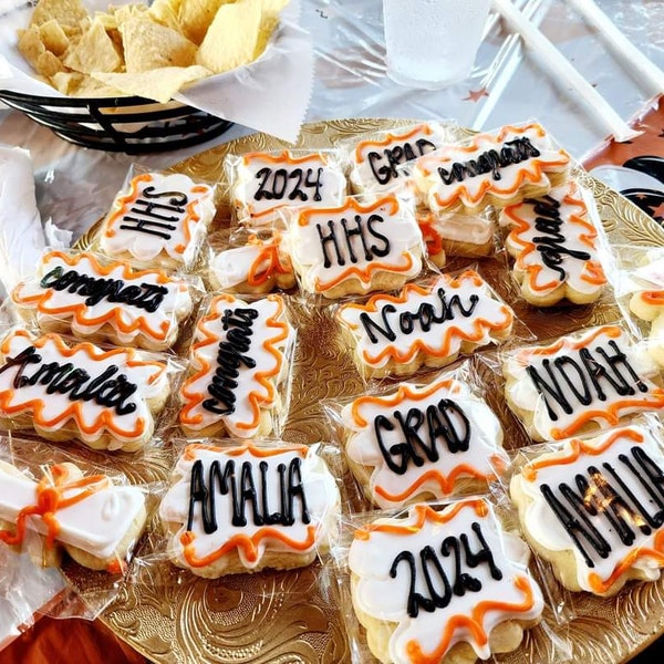 Graduation Sugar Cookies - Grad Party Favors - Grad Party Sweets - Etsy