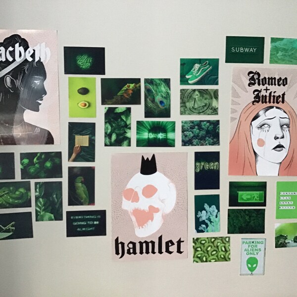 Pastel Blue VSCO Wall Collage Kit Photo Wall Aesthetic Prints - College ...