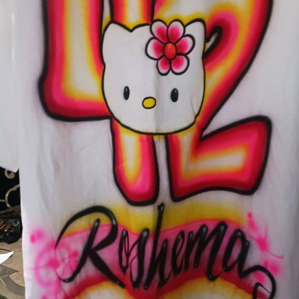 Custom Airbrush Portrait Name Design - Etsy