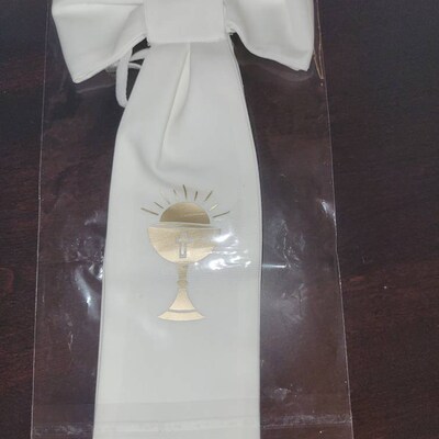 Personalized First Holy Communion Arm Band Monogrammed Boys Communion ...