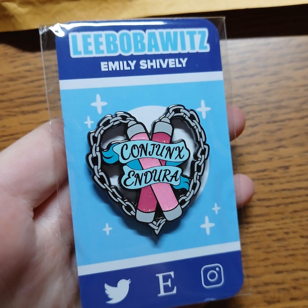 Conjunx Endura Pin 2.0 | MTMTE Memoriam Enamel Pins | Lost Light ...