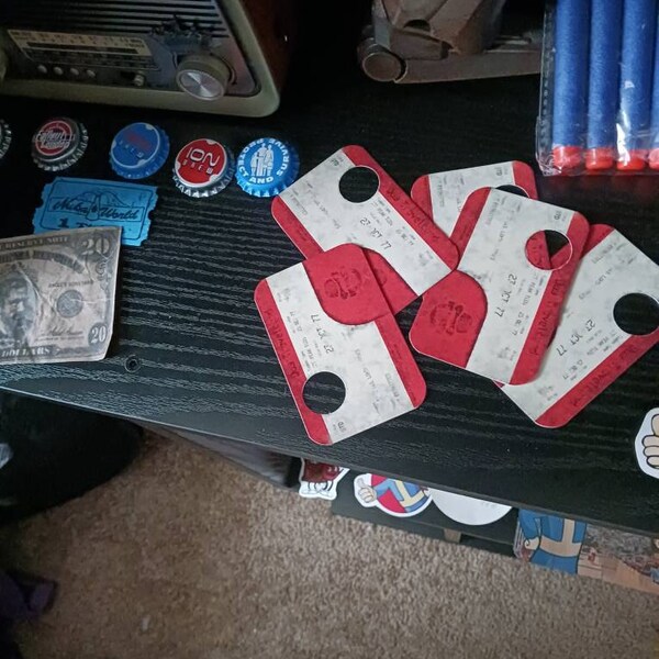 NCR Ranger Hat Pin and Insignia Stickers - Fallout New Vegas Inspired ...