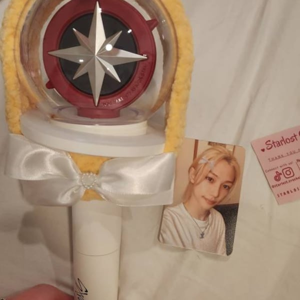 Felix Bbokari Light Stick Cover Kpop Stray Kids Lightstick - Etsy