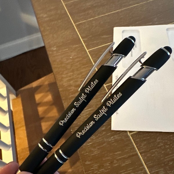 Custom Ballpoint Pens, Personalized Business Pens Bulk Custom Text ...